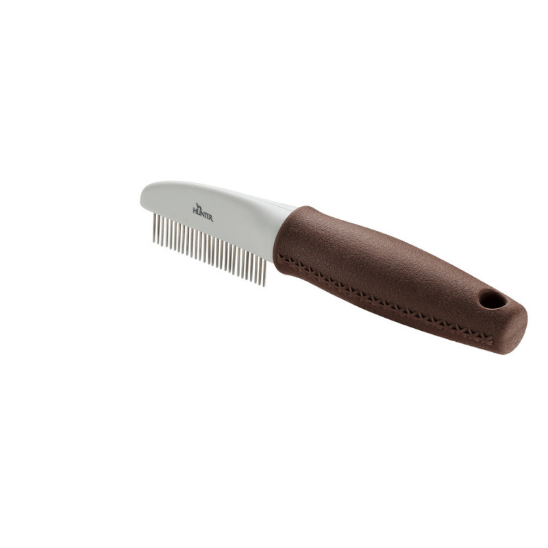 HUNTER Grooming Comb with Rotating Teeth Medium